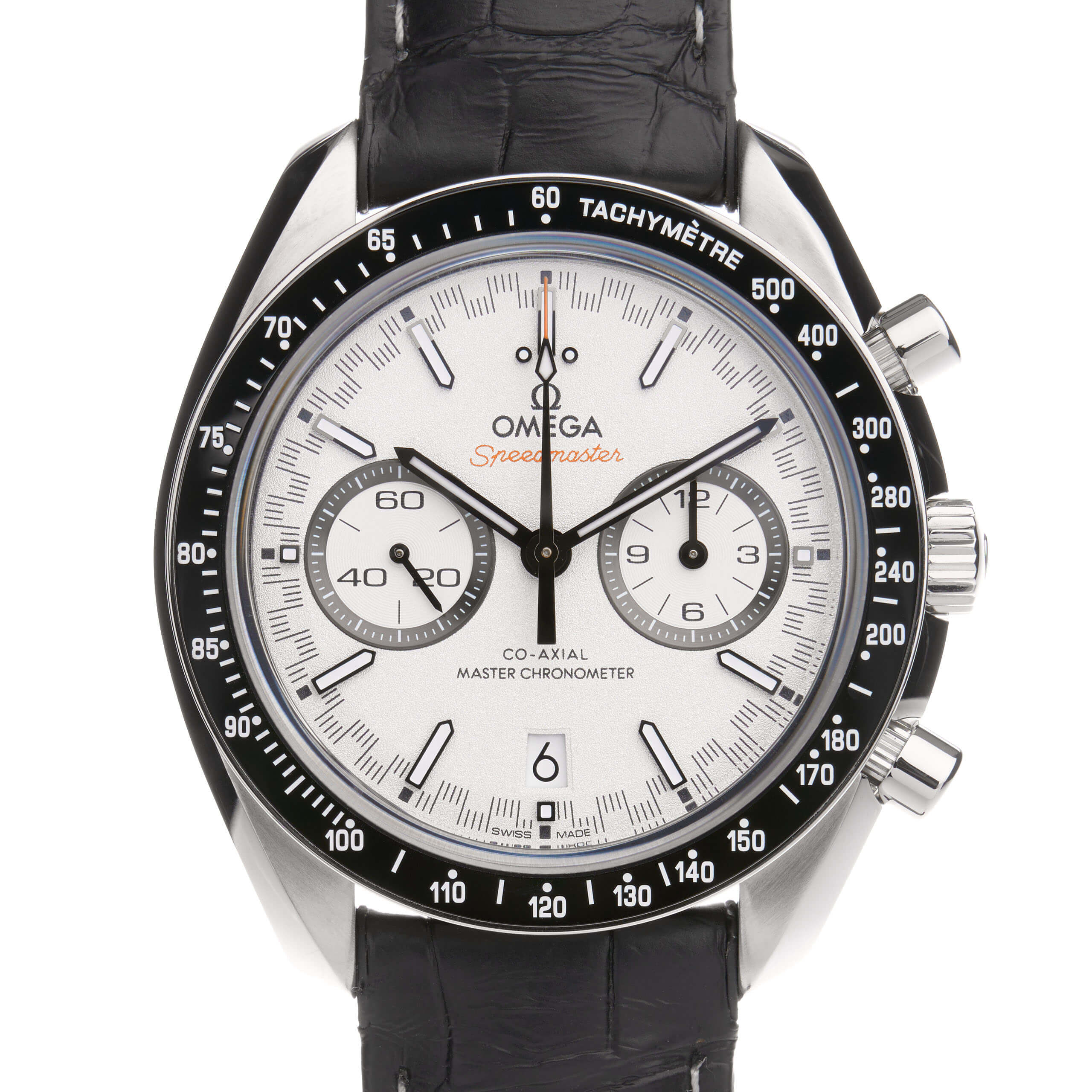 Omega Speedster Racing | 2023 | Box and Card | White Dial