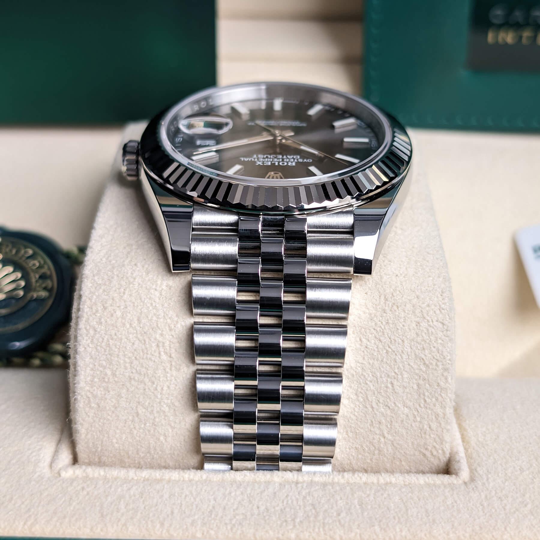 Rolex Datejust 41 | Slate Dial | Complete Set