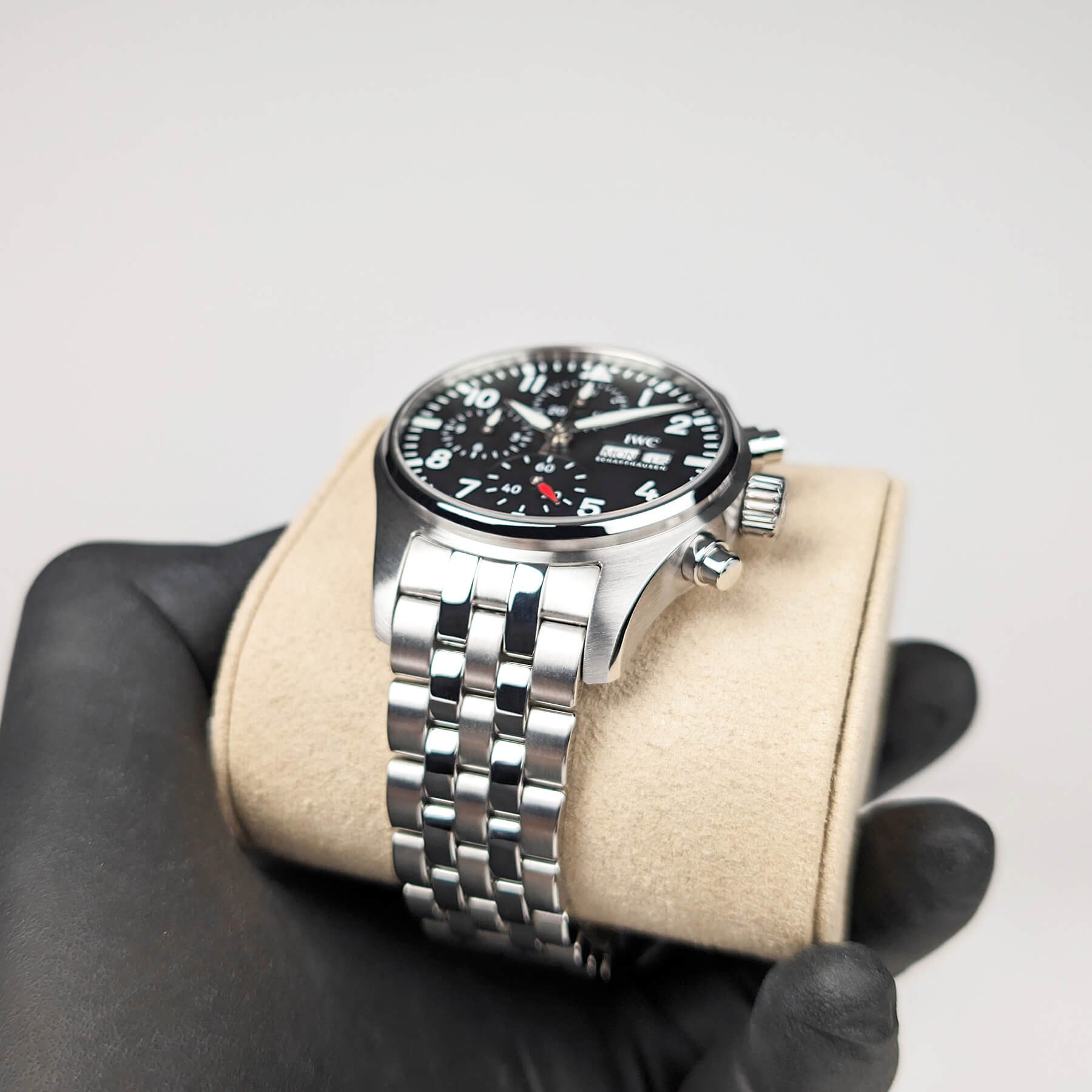 IWC Pilot Chronograph IW388111 w/ Metal Bracelet