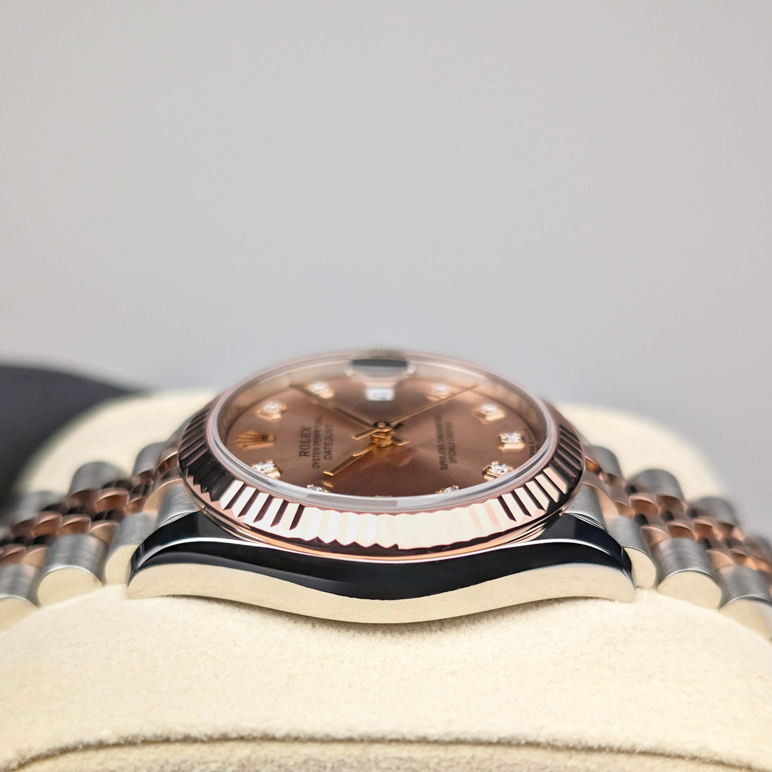 Rolex Datejust 31 278271 Rose Color Diamond Dial | Jubilee