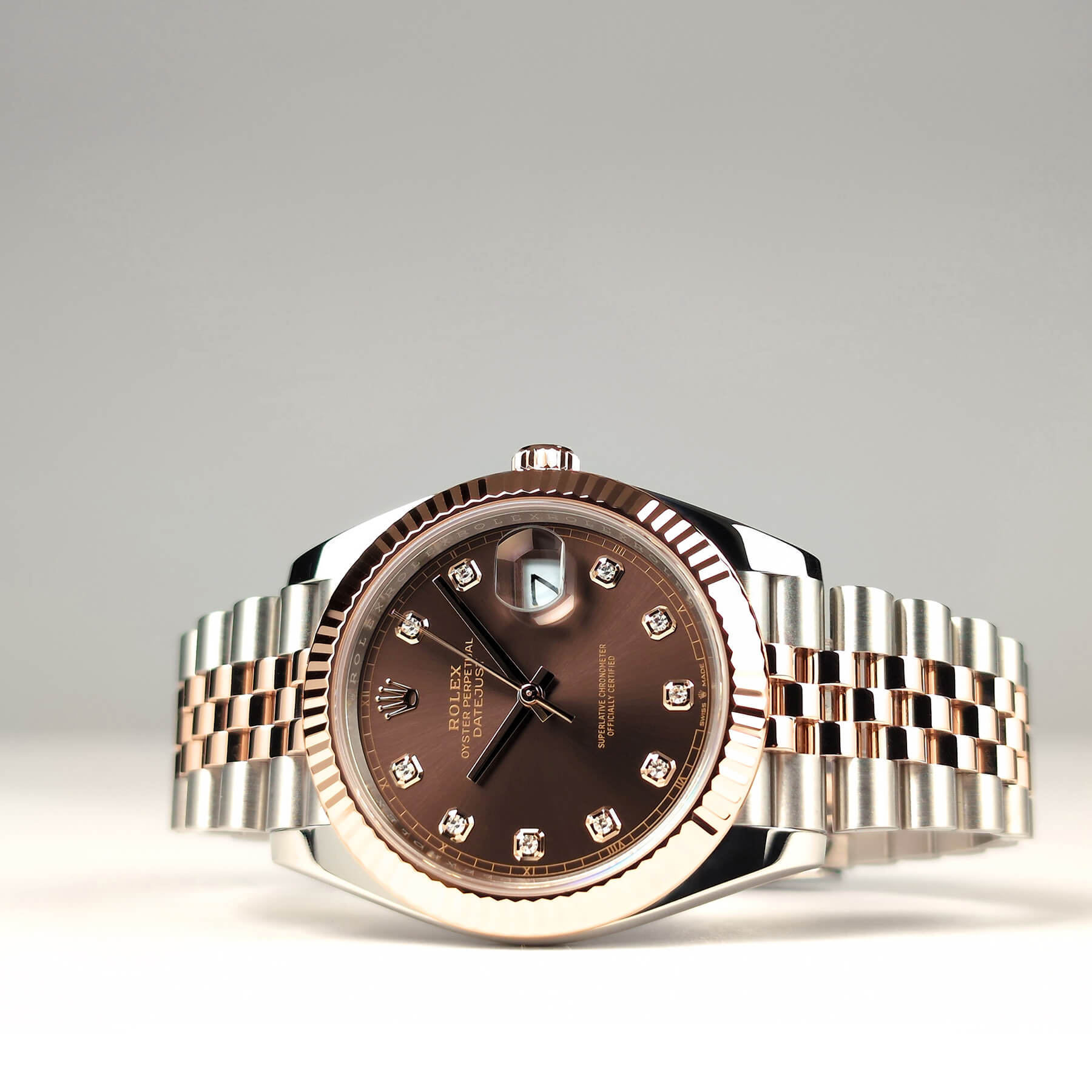 Rolex Datejust 41 126331 Chocolate Diamond Dial